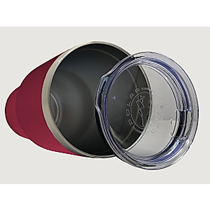 LaserGram 30oz Vacuum Insulated Tumbler Mug, NP Nurse Practitioner, Personalized Engraving Included (Maroon)