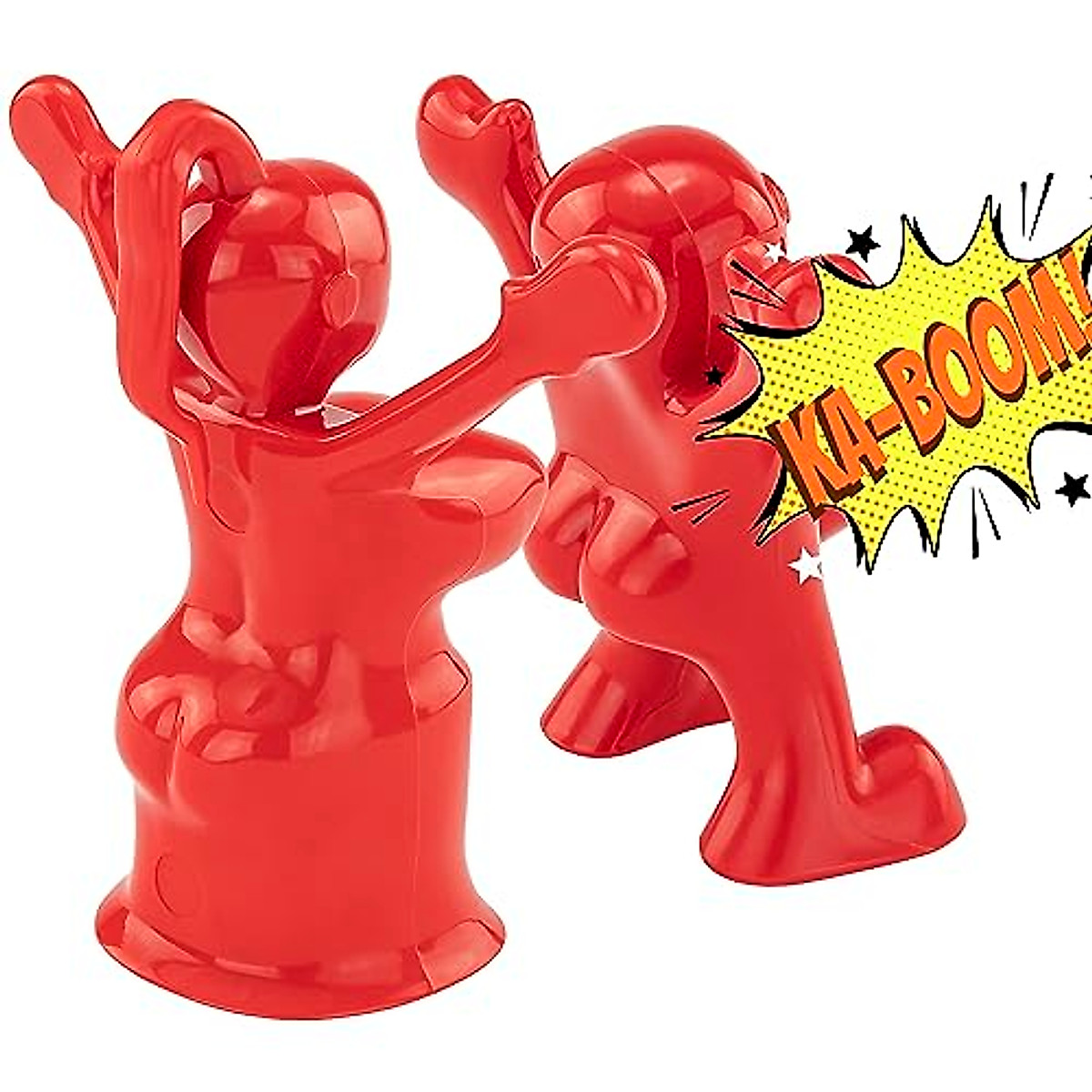 Fairly Odd Novelties Sir Mrs. Perky Novelty Wine Bottle Stopper Set, Red, One Size,