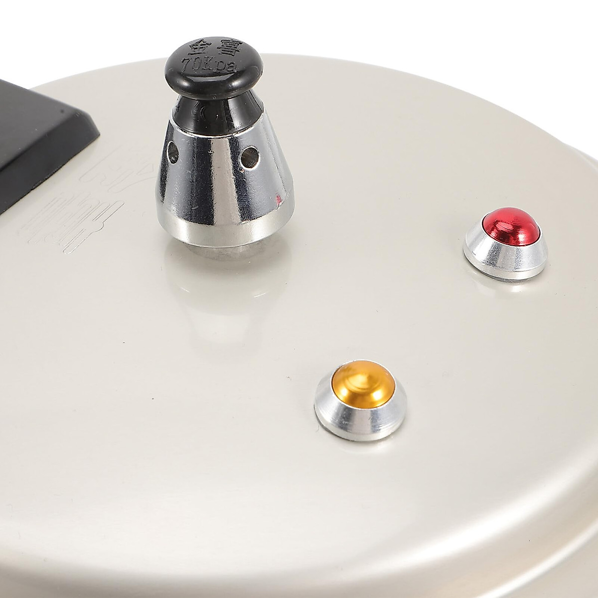 Cabilock 10 Quart Aluminum Pressure Cooker-Release Valve Aluminum Canning Pot Cooker Pot Stove Top Stove Safety