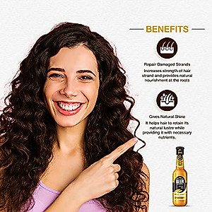 Park Avenue Damage Free Hair Beer Shampoo Made From Real Bear 350ml