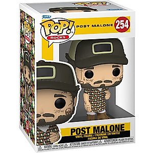 Funko Pop Rocks! Bundle: Post Malone Sundress (with Funk-02-Protect Case Protector)
