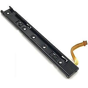 Replacement Right Left L R Slider Rail with Flex Cable Fix Part for Nintend Switch NS NX Joy-Con Console (Left+Right)