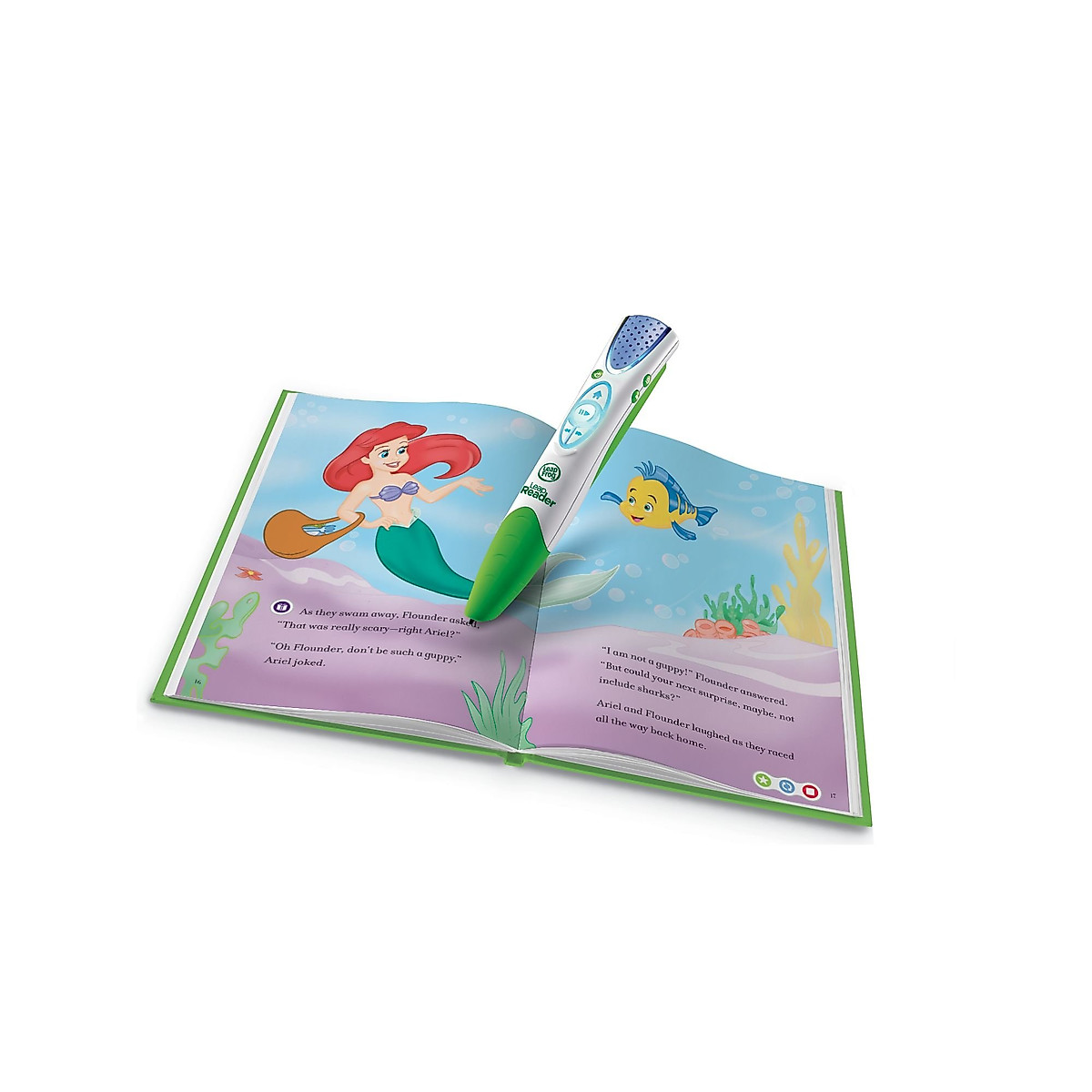 LeapFrog LeapReader Book: Disney Princess Adventures Under the Sea (works with Tag)