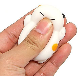 Squishy Cat Toys, 4pcs Soft Silicone Cute Kawaii Stress Relief Toys for Kids Adults Fidget Toy Sensory Stress Anxiety Relief Squeeze Toys for Boys Girls Birthday Gifts Stocking Stuffers Party Favor