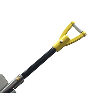 ShareGoo RC Metal Shovel Tools RC Crawler Decoration Accessories Compatible with 1/10 Axial SCX10 CC01 D90 D110 Traxxas TRX-4 RC Crawler Car Truck,Yellow