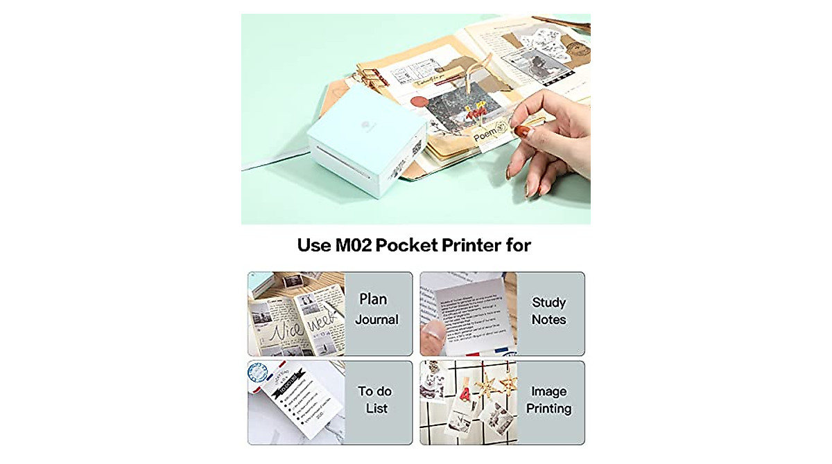 Phomemo M02 Pocket Printer - Your Mini Inkless Solution