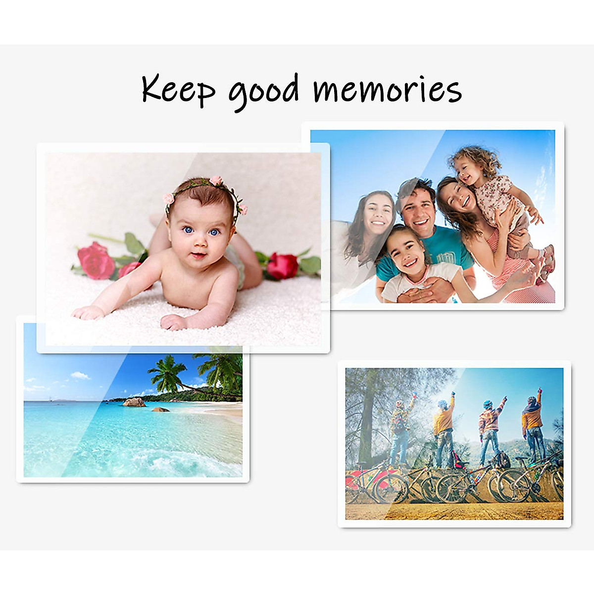 Halcent 4"x6" Thermal Laminating Pouches, 3 mil Thermal Laminator Pouches Sheets for Sealed Photo Card Documents, Glossy Laminate Pouch 100-Pack(4.3" x 6.3")