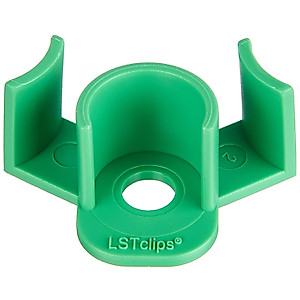 AirTech Home Automation Plant Training Clips, LST Clips for Low Stress Training Plant Stem Support, 90 Degree Angle Plant Clips, Made in California USA, 30pk Green