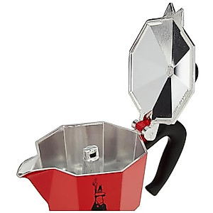 Bialetti 4942 Moka Express Espresso Maker,3 cups Red
