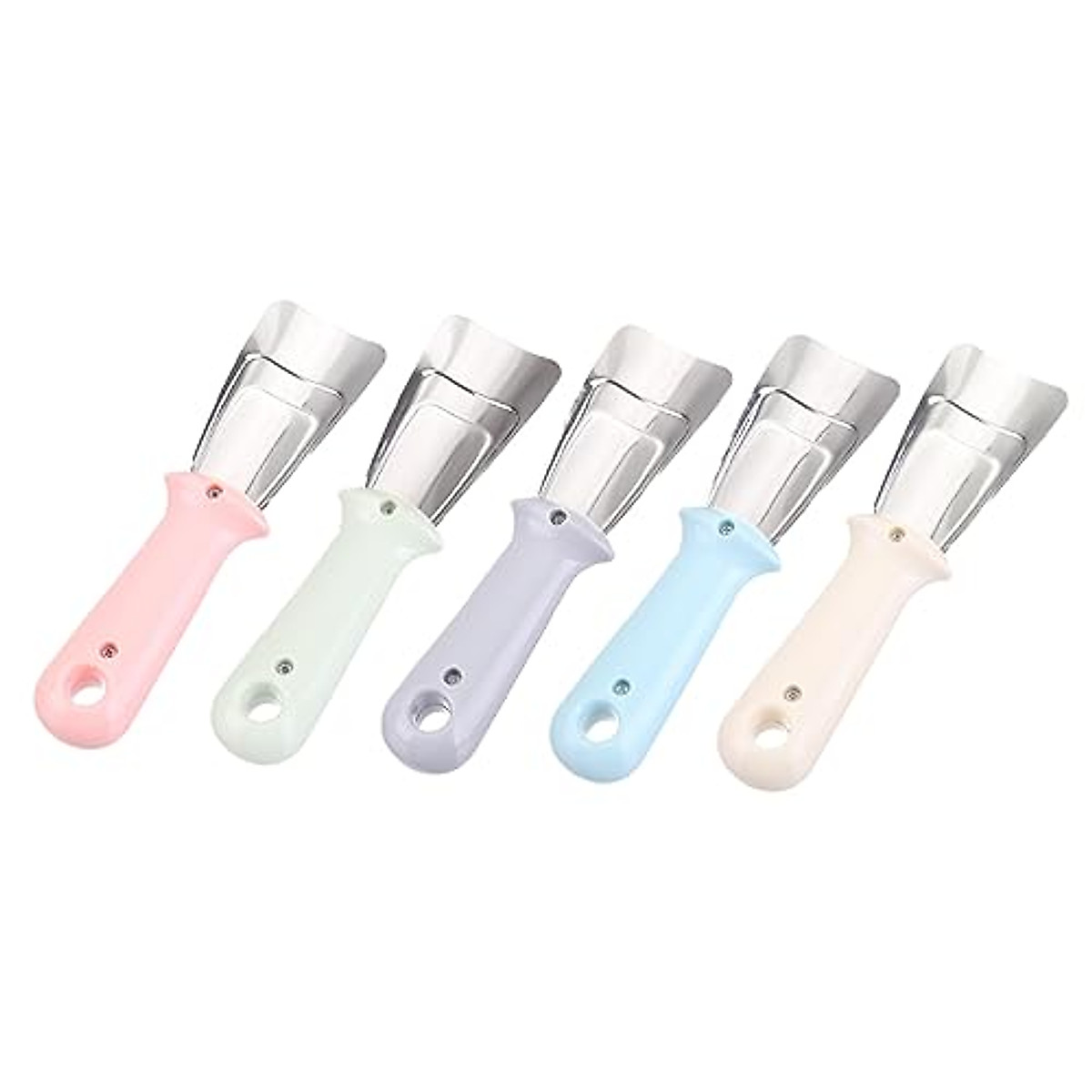 10 pcs Refrigerator for car Stainless Steel Refrigerator Stainless Steel Shovel deicing Scoops defrost Shovel Refrigerator ice Scraper Clean defrosting Spatula