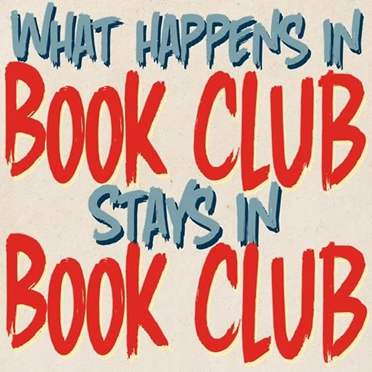 CafePress What Happens In Book Club Tote-Bag Natural Canvas Tote-Bag,Shopping-Bag