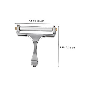 UPKOCH Raclette Scraper Tool Cheese Slicer Cheese Cutter Slicer Hard Cheese Cutter Cheese Wire Cutter Zinc Alloy Butter Cutting Machine Butter Slicer Cheese Cutting Tool Butter Cutter Hob