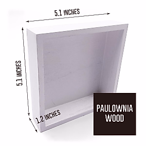 HTBIG House warming Gifts New home, Best Housewarming gifts 2025, Home sweet Home sign, Funny New Home New Memories Ideas Wooden Box Sign Home Living Room Shelf Desk Decoration Gifts 5x5 IN White