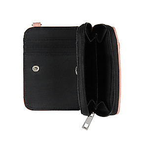 The Muppets Beaker Mini Compact Zip Around Wallet with Dr. Bunsen Honeydew Charm