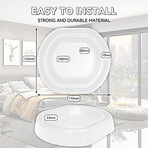 Bed Bug Interceptors | Bed Bug Interceptor Traps | Insect Trap, Monitor, and Detector for Bed Legs (White - 12 pcs)