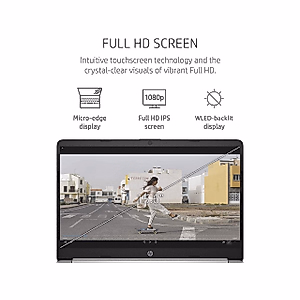 HP [Windows 11 Pro] Newest 15t Business Laptop, 15.6’’ Full HD Touchscreen, Intel Core i7-1165G7 Processor, Backlit KB, FP Reader, Wi-Fi 6, Webcam, HDMI, Silver (64GB RAM | 2TB PCIe SSD)