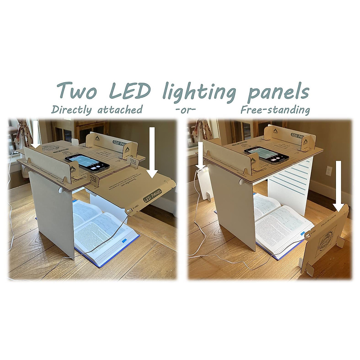 Scanner Bin Pro - Phone Scanner Stand for Photo and Document scanning (Also Used as a Document Camera, Invented & Produced in The USA)