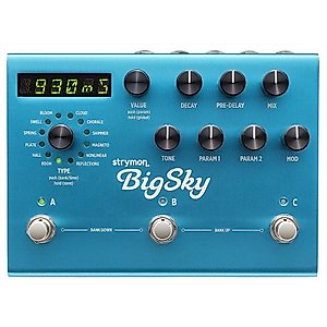 Strymon BigSky Reverberator Pedal