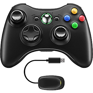 Prodico Xbox 360 Wireless Controller 2 Pack, 2.4G Wireless Controller for Xbox 360 & Slim PC Windows 7 for Black Myth Wukong