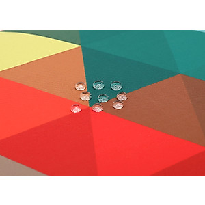 Canvaslife Rainbow Peacock Pattern 13 inch Canvas Laptop Sleeve with Pocket 13 inch 13.3 inch Laptop 13 case13 Sleeve