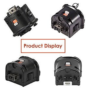 DERCLIVE Remote Motion Plus Sensor Controller Adapter + Silicone Case
