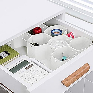 Dalanpa Drawer Divider Organizer Drawer Separator Honeycomb Drawer Divider