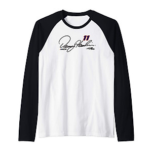 NASCAR - Denny Hamlin - Signature Raglan Baseball Tee