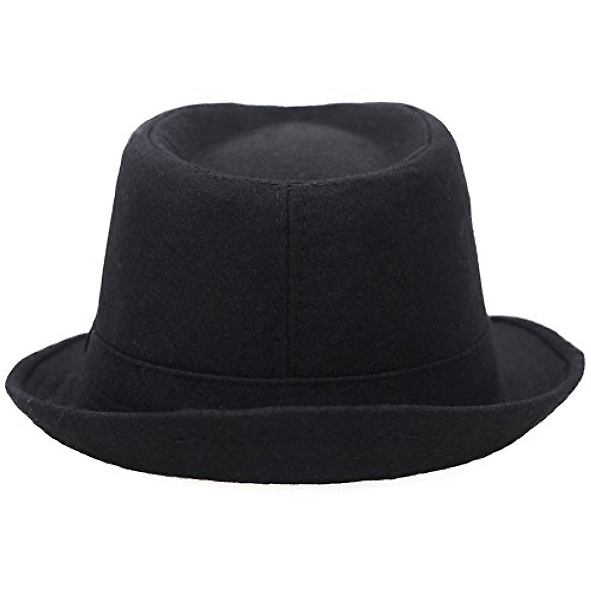 Fedora Hats for Men Unisex Manhattan Black Fedora
