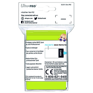 Ultra Pro Gaming Generic 84150 Deck Protector, Multi, One Size