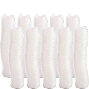 DART 4JL Translucent Vented Lid, 4 Oz, 1000 Count (Pack of 1)