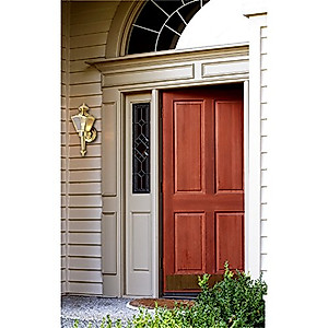 Westinghouse 6696400 One-Light Wall Lantern,Polished Brass