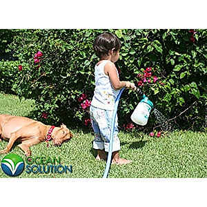 OceanSolution 2-0-3 - Plant Food - Liquid Organic Fertilizer for Gardens, Landscapes, Hydroponics (Organic Ocean Mineral Fertilizer Concentrate 32 Ounces)