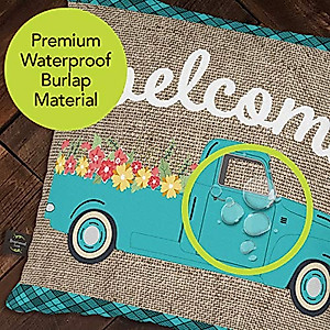 Briarwood Lane Springtime Pickup Decorative Pickup Floral Indoor Outdoor 17"x17"