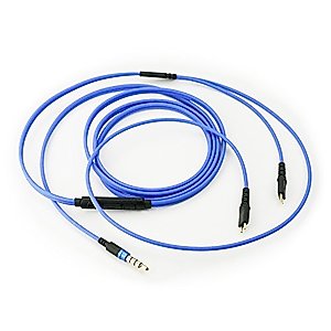 NewFantasia Replacement Cable Compatible with Sennheiser HD25 / HD25-1 / HD25-1 / II HD25-13 / HD25-C Headphone, Remote Volume Control Mic Compatible with Samsung Galaxy Android