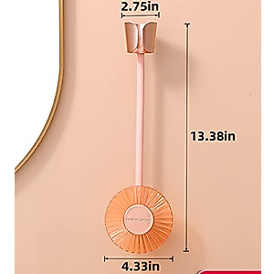 HZWZ Wall-mounted hole-free adjustable universal hair dryer bracket, free hands, hair dryer storage rack, wall-mounted hair dryer lazy bracket tool-free installation