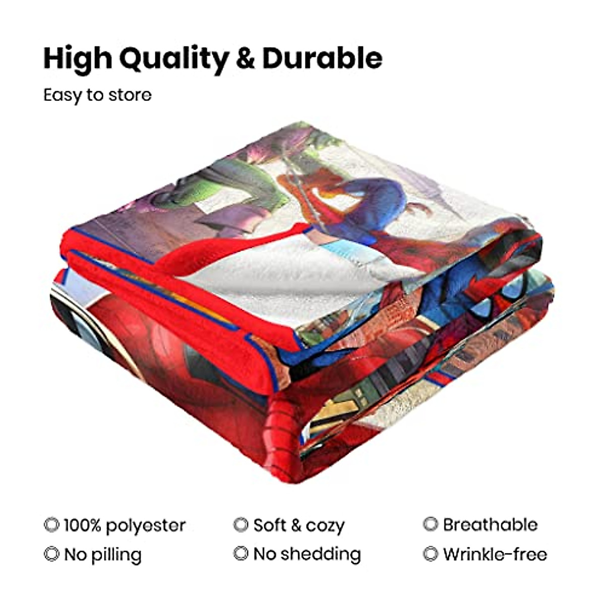 Blanket Flannel Manga Soft Cozy Throw Blanket for Couch Bed Sofa 52"x 62"