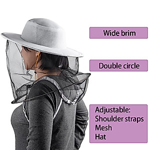 HunterBee Beekeeping Starter Tool Kit, Bee Hive Smoker kit, bee Smoker,Beekeeping Smoker Set, Beekeeper hat for Men Women