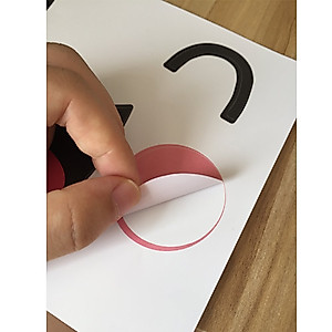 TAFLY 10 Sheets Facial Expressions Pregnancy Baby Bump Belly Stickers Maternity Week Stickers