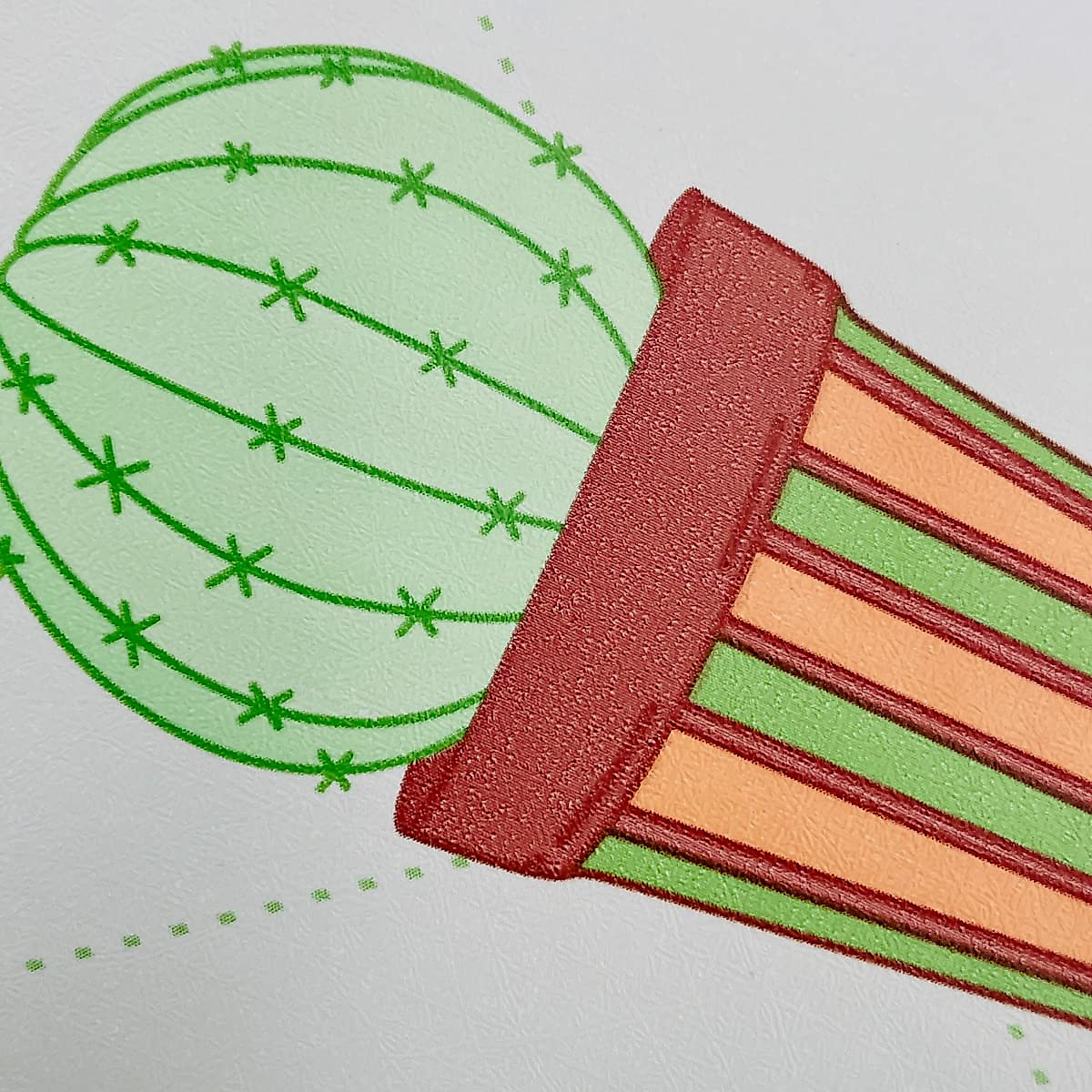 Yifely Cactus Shelving Paper Removable Light Green Shelf and Drawer Liner Cover L-Shaped Desk with Bookshelves 17.7 Inch by 9.8 Feet