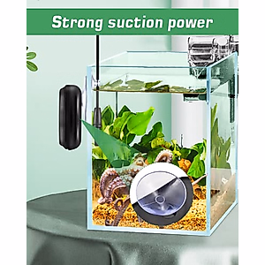 Zacro Petbank Digital Aquarium Thermometer, Fish Tank Thermometer, Water Thermometer with Large LCD Display, Reptile Thermometer for Fish Tank Water Terrarium