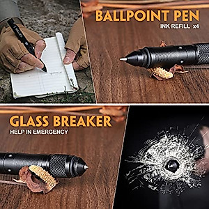 Gifts for Him Husband Boyfriend,ENGRAVED”I Love You”,Christmas Stocking Stuffers for Men,Tactical Pen,Cool & Unique Anniversary Birthday Gifts for Men,Fathers Day Valentines Day Husband Gifts,Gift Box