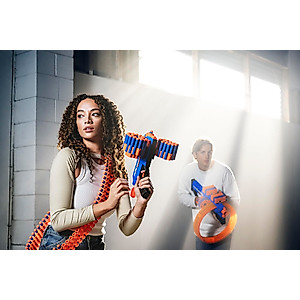 X-Shot Insanity Manic Blaster Dual Pack by ZURU with 48 Darts, Air Pocket Technology Darts and Dart Storage, Outdoor Toy for Boys and Girls, Teens and Adults