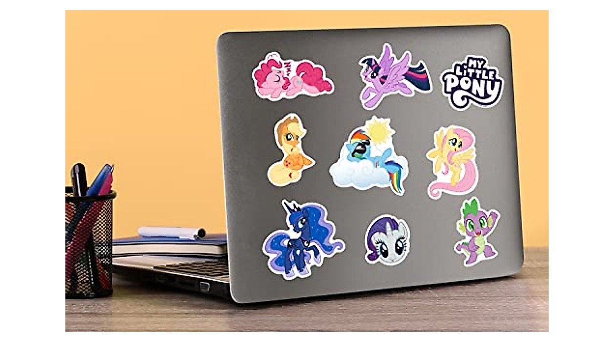 My Little Pony 50ct Vinyl Stickers - Fun for All Ages