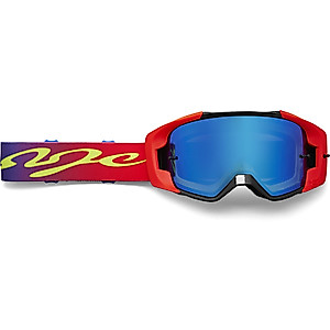 Fox Racing Vue Motocross Goggle, STRAY Black - Clear Lens