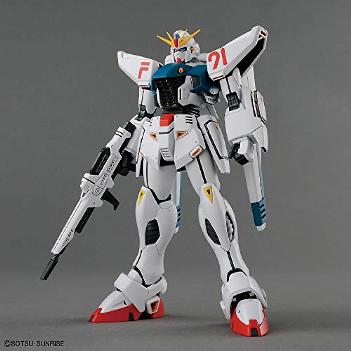 BANDAI NAMCO Entertainment MG Mobile Suit Gundam F91 Gundam F91 Ver.2.0 1/100 Scale Color-Coded Plastic Model