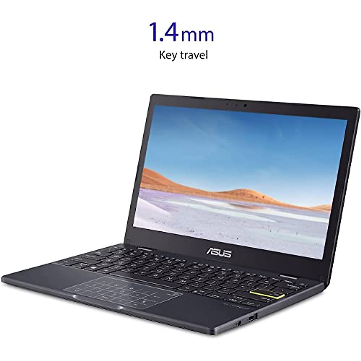 2022 ASUS Laptop L210 11.6” Ultra Thin Student Laptop Computer, Intel Celeron N4020 Processor, 4GB RAM, 192 GB Storage, Windows 10 Home in S Mode with One Year of Office 365 Personal, Star Black