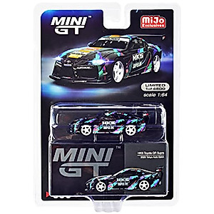 Truescale Miniatures GR Supra (A90) RHD (Right Hand Drive) HKS Livery 2020 Tokyo Auto Salon Ltd Ed to 4800 pcs 1/64 Diecast Model Car by True Scale Miniatures MGT00350