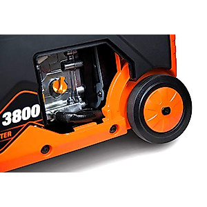 WEN 56380i Super Quiet 3800-Watt RV-Ready Portable Inverter Generator with Fuel Shut-Off and Electric Start