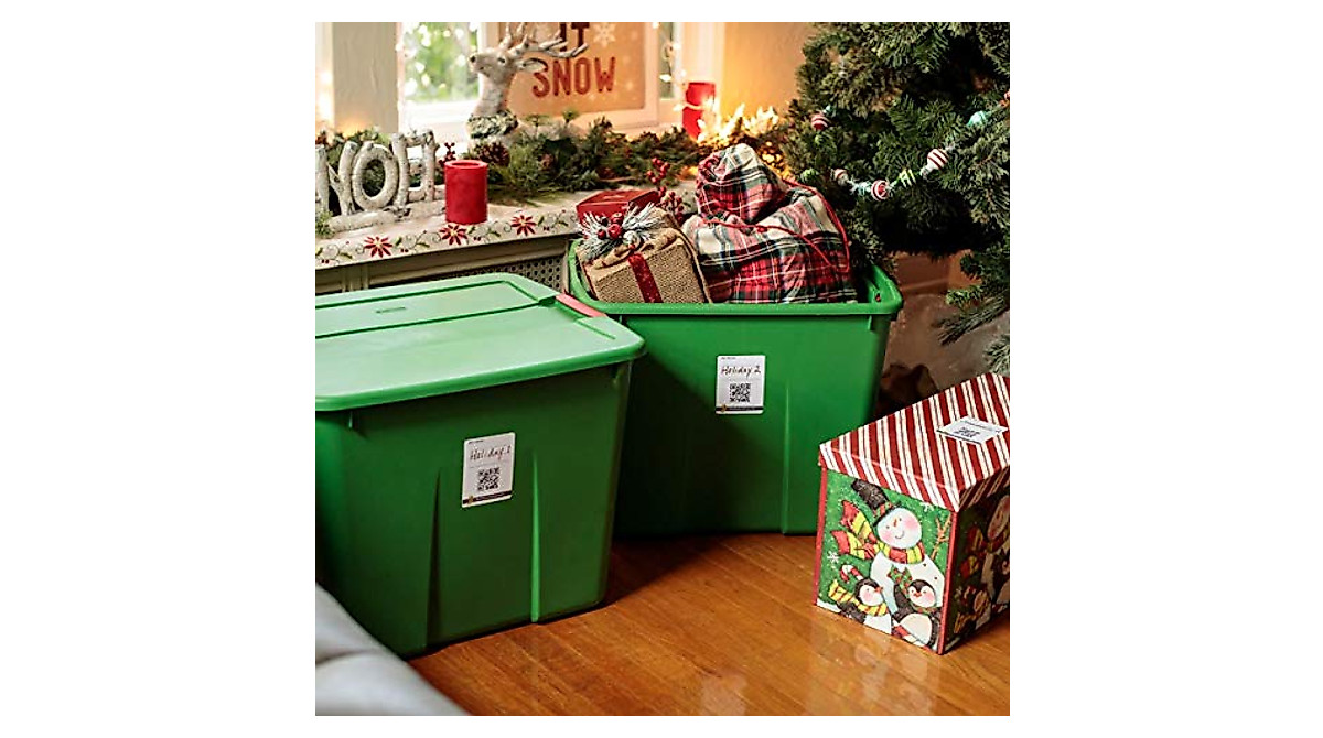 Organize with Duck Pack & Track Storage Labels - 40 Count