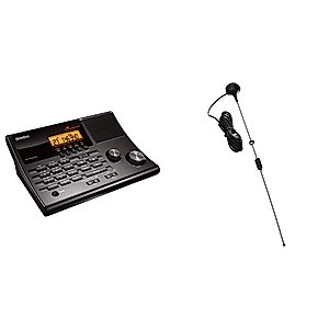 Uniden BC365CRS 500 Channel Scanner and Alarm Clock & Tram 1089-BNC Scanner Mini-Magnet Antenna VHF/UHF/800MHz-1, 300MHz with BNC-Male Connector